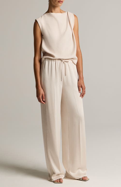 VINCE Vince Draped Shoulder Sleeveless Blouse